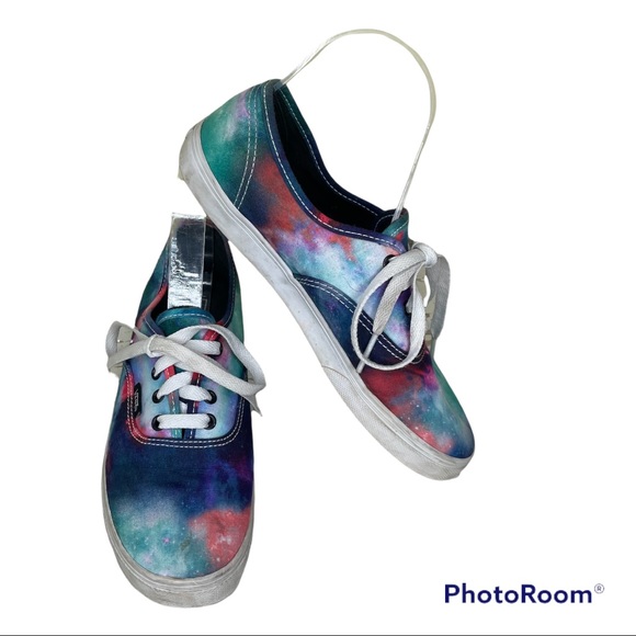 Vans | Shoes | Vans Authentic Kids Lo Pro Galaxy Nebula Tie Dye Cosmic ...